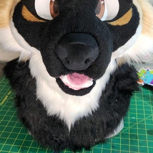 Fursuit Neck Pattern - Etsy