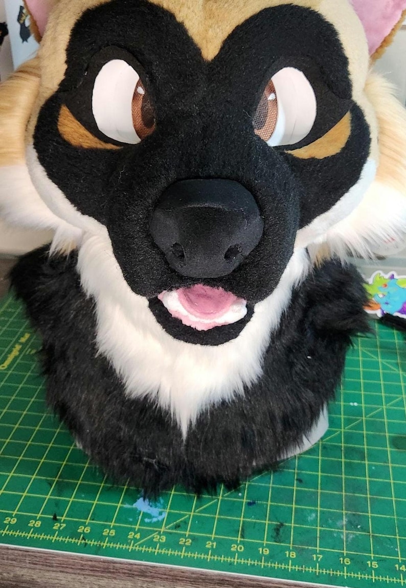 Fursuit Neck Pattern - Etsy