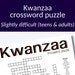 Kwanzaa Crossword Puzzle! Use as a Party Game or for Cultural Activity ...