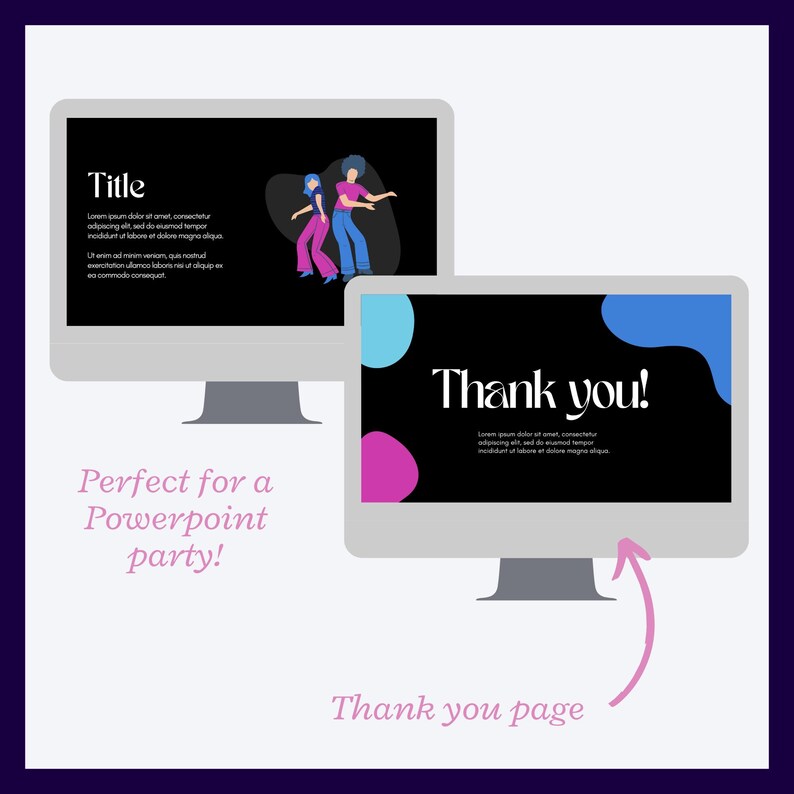 Unique 1980s Retro Slide Template for Corporate Events and Celebrations ...