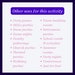 French Vocabulary Color by Numbers Worksheet for Middle and High School ...