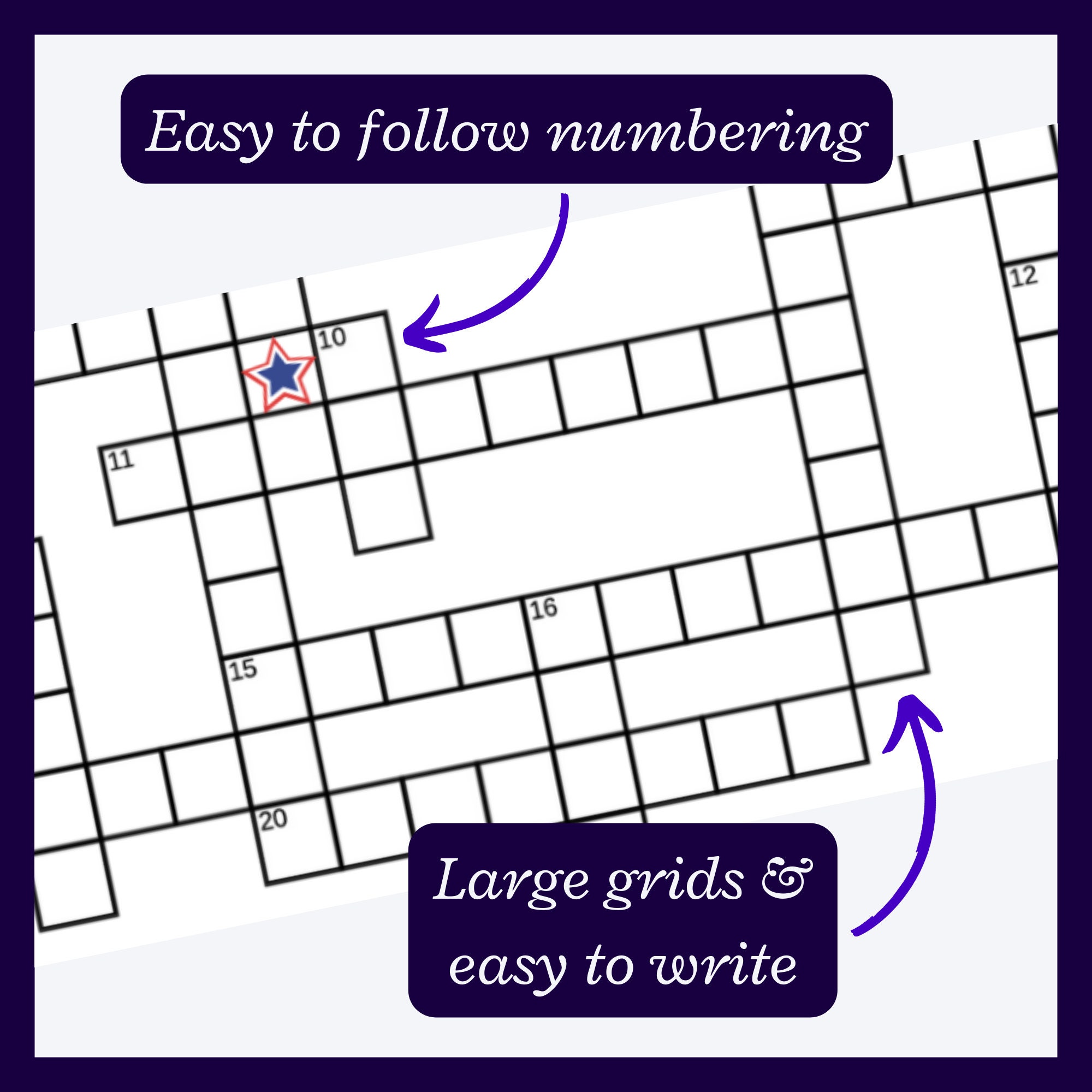 Flag Day Crossword Puzzle. Great Cross Word Puzzle for Summer Parties ...