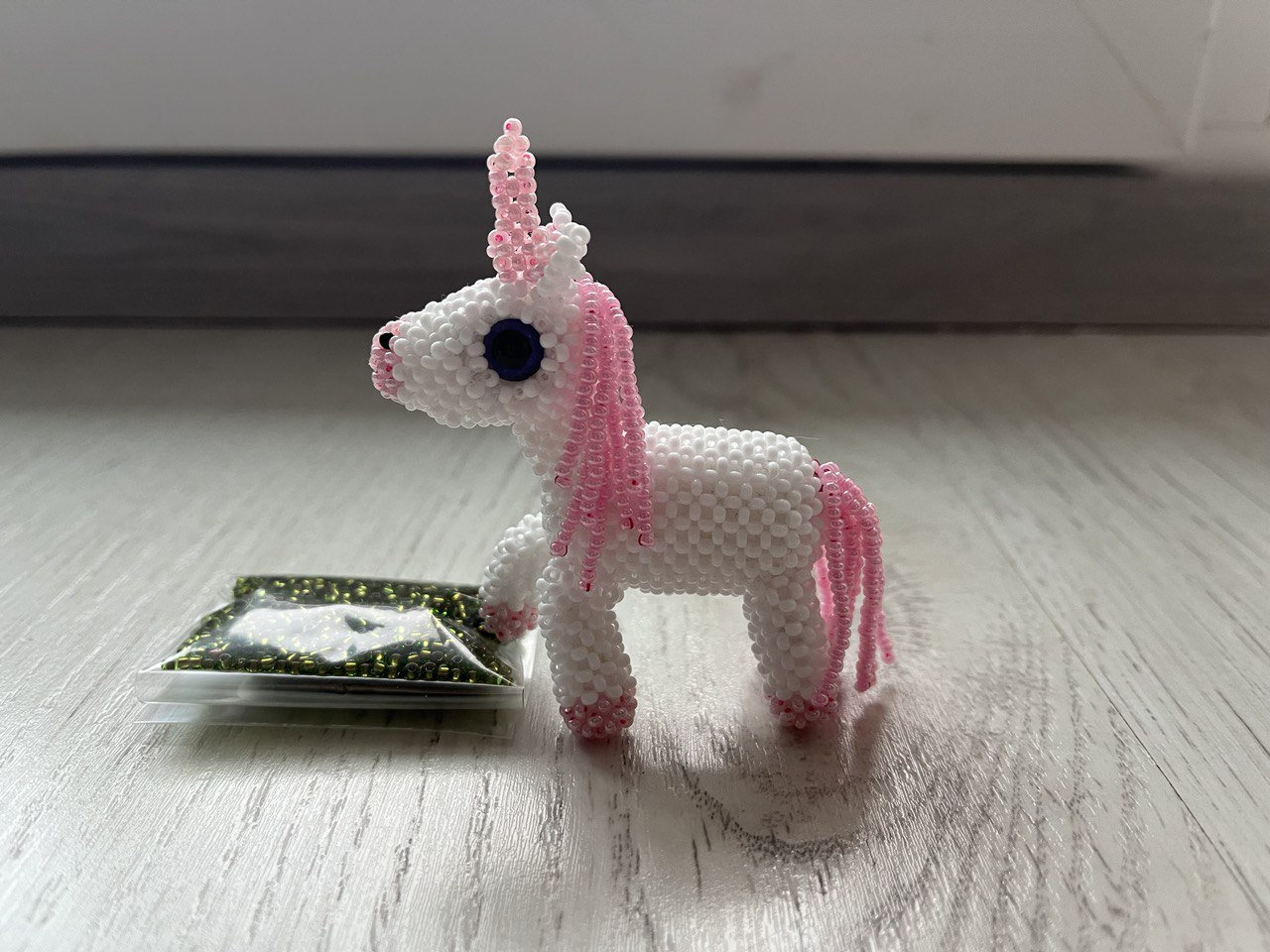 Beading Tutorial Unicorn. How to Make Unicorn Pdf Pattern. Beaded ...