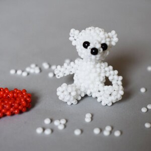 Animal Pattern Pdf, Beaded Bear Pdf, Beaded Teddy Pdf, Beaded Animal ...