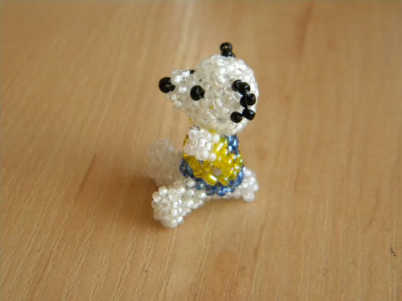 Animal Pattern Pdf, Beaded Bear Pdf, Beaded Teddy Pdf, Beaded Animal ...