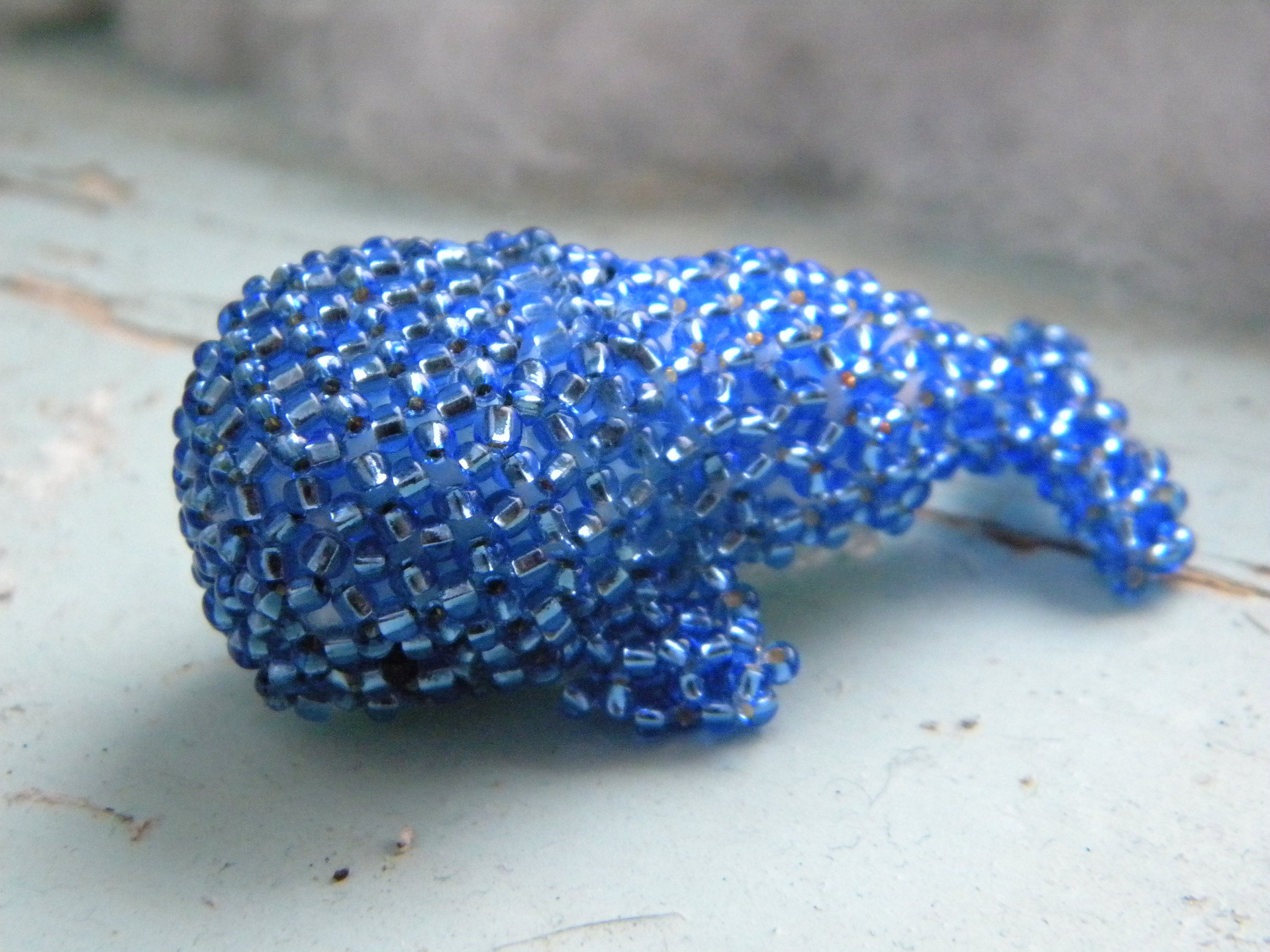 PDF Beaded Fish Pattern. How to Make Beaded Whale. Beaded Animal Easy ...