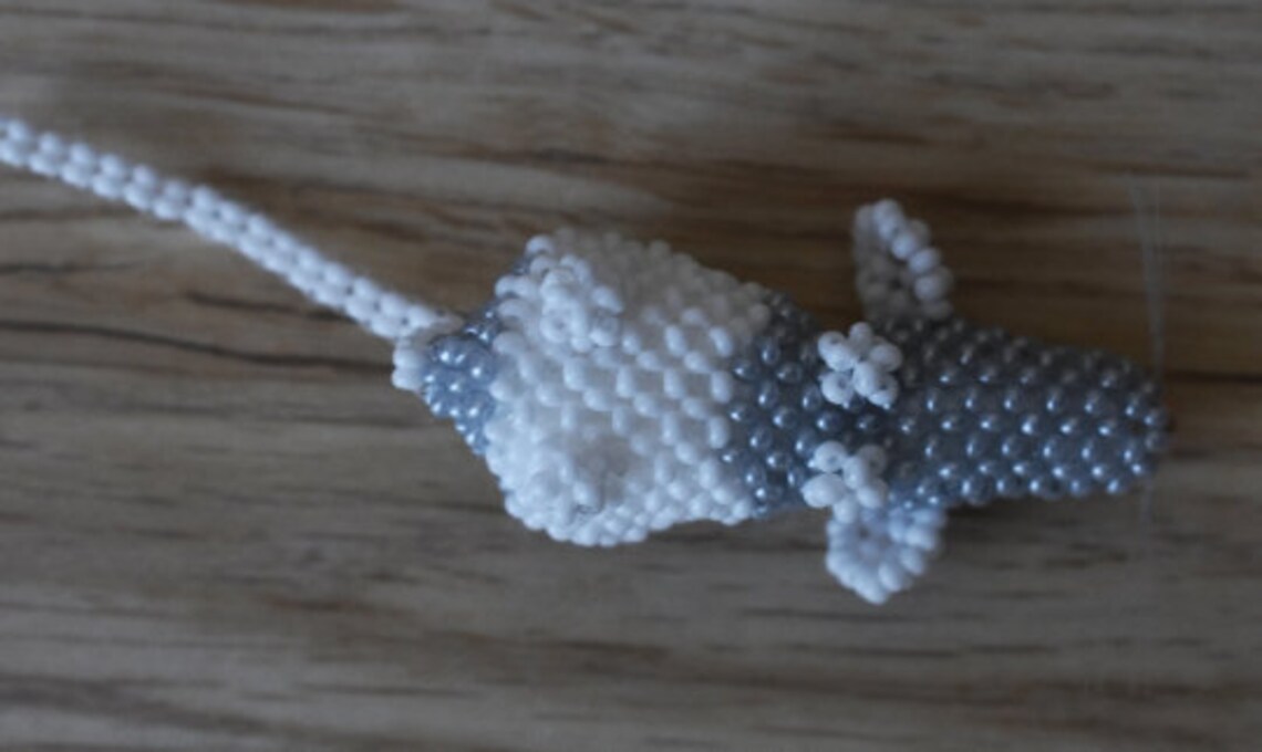Bead Tutorial Rat. How to Weave Beads Rat Pdf Pattern. Beaded Animal ...