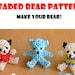 Animal Pattern Pdf, Beaded Bear Pdf, Beaded Teddy Pdf, Beaded Animal ...