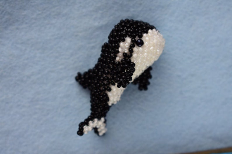 Killer Whale Pattern, 3d Beading Pattern, Sea Pattern, Killer Whale ...