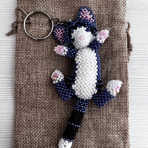 Beading Tutorial. How to Make Cat Pdf Pattern. Beaded Patterns of ...