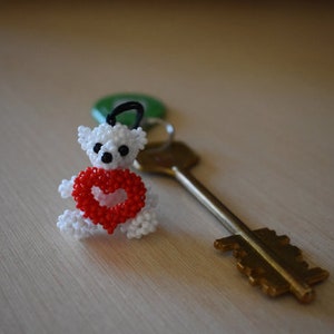 Animal Pattern Pdf, Beaded Bear Pdf, Beaded Teddy Pdf, Beaded Animal Pattern, Beaded Animal ...