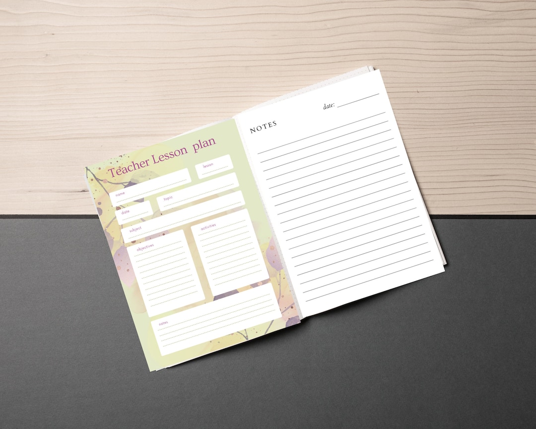 Teacher Planner, Lesson Plan Template, Lesson Planner, Teacher Planner ...