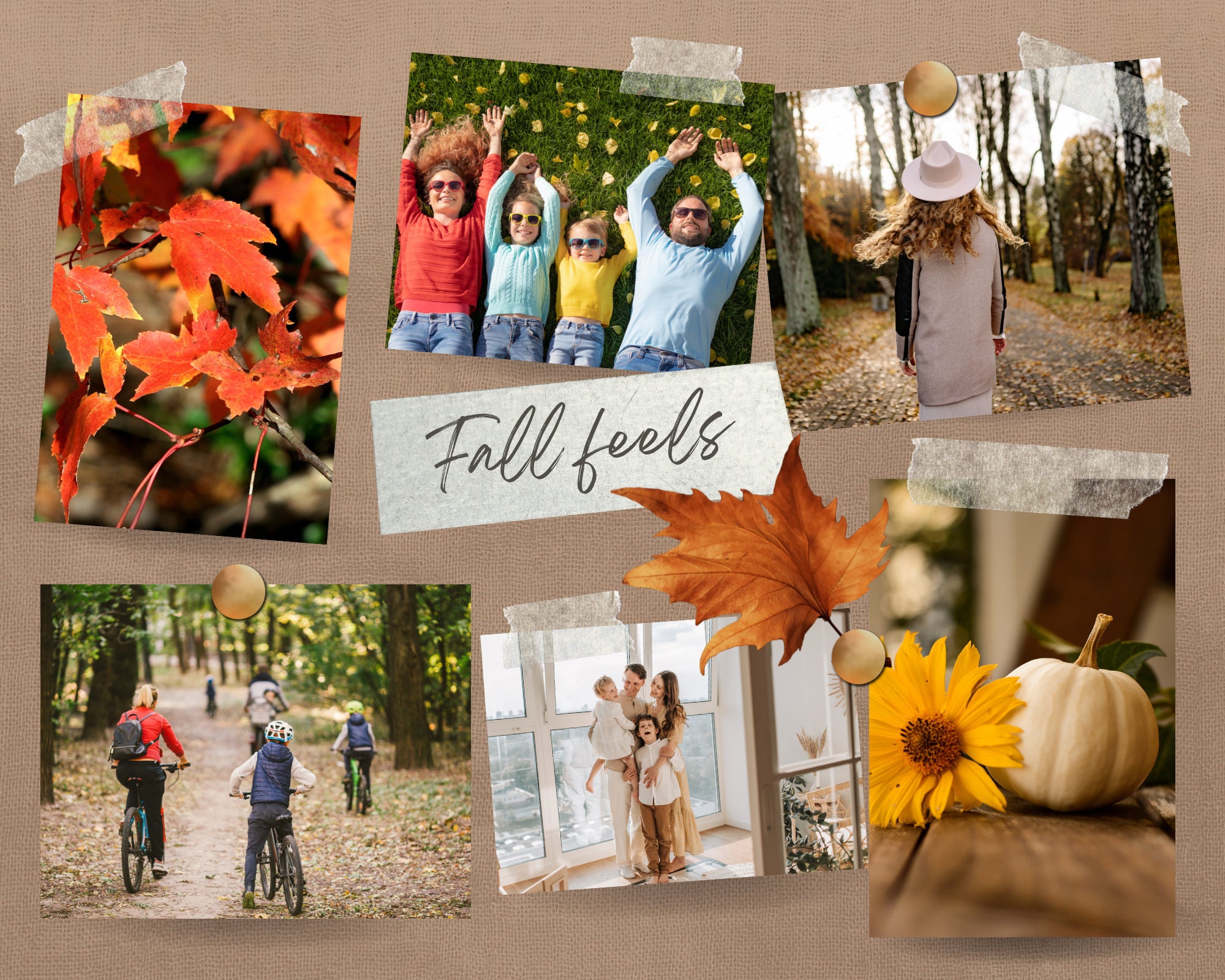 Fall Family Photo Templates Fall Family Photo Photo Templates Family ...