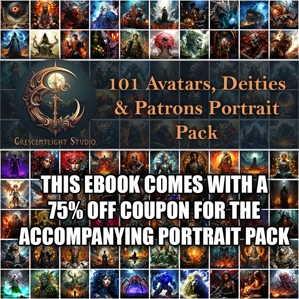 Dnd - Avatars, Deities, and Patrons Ebook - All the Gods, Titans, and ...