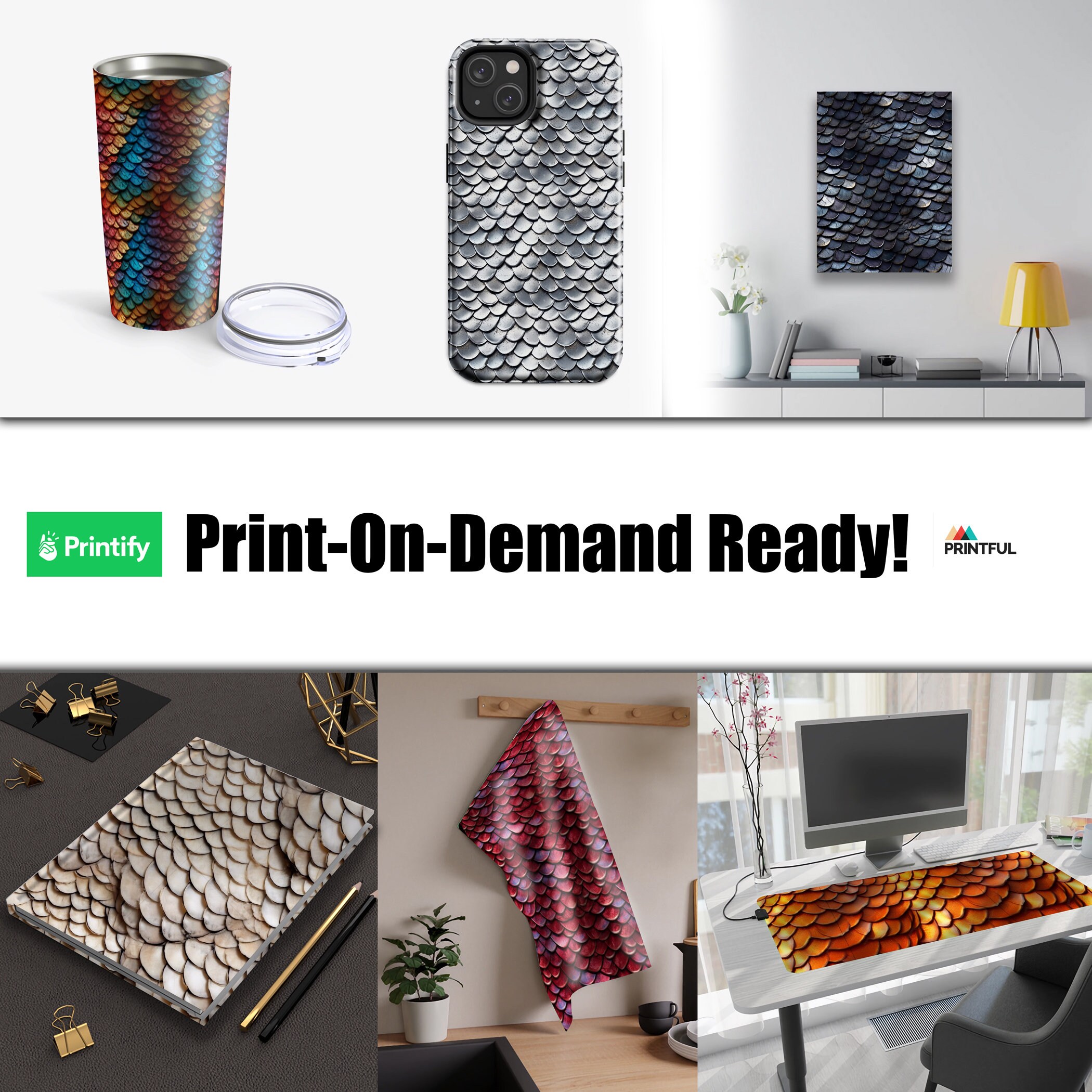 Seamless Realistic Dragon Scale Pattern - Etsy UK