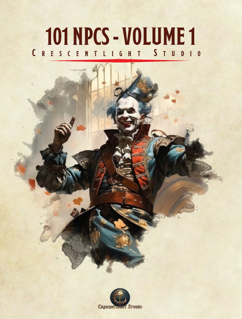 D&D Npcs Ebook (PDF) for Your Fantasy Roleplaying Campaign. Perfect for ...