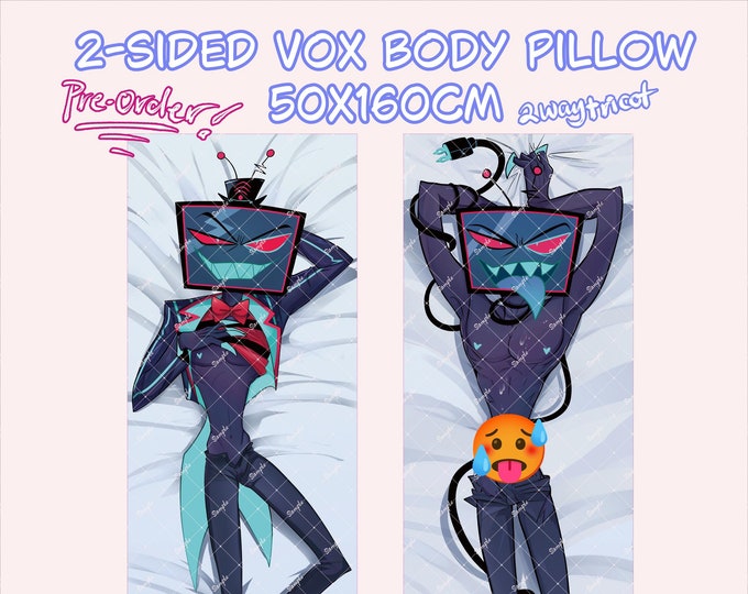 Vox Hazbin Hotel Spicy Body Pillow Dakimakura (fan-made) - Etsy