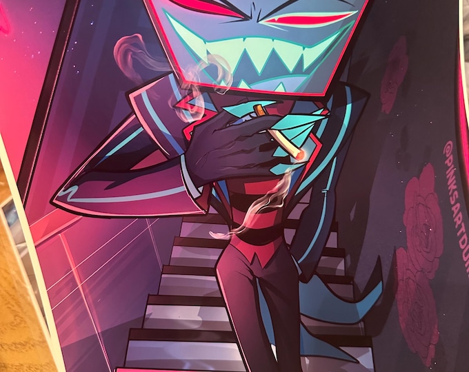 Vox Hazbin Hotel at the Club (fanart) - Etsy