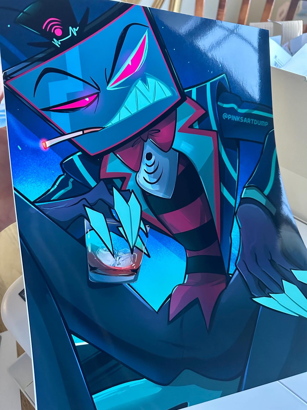Vox Hazbin Hotel (drink) Fanart Print - Etsy
