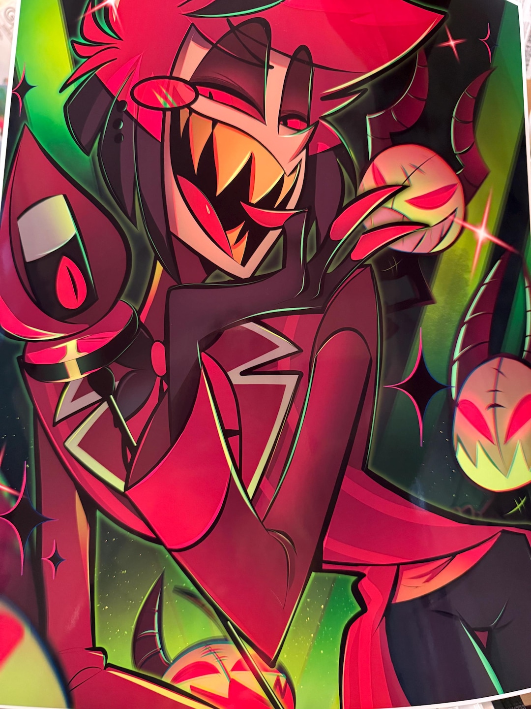 Hazbin Hotel Alastor and Minions Print - Etsy