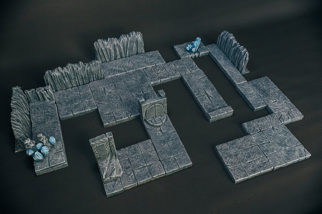 The Tomb of the Fallen Heroes.big Set of Dungeon or Catacomb's Tiles ...