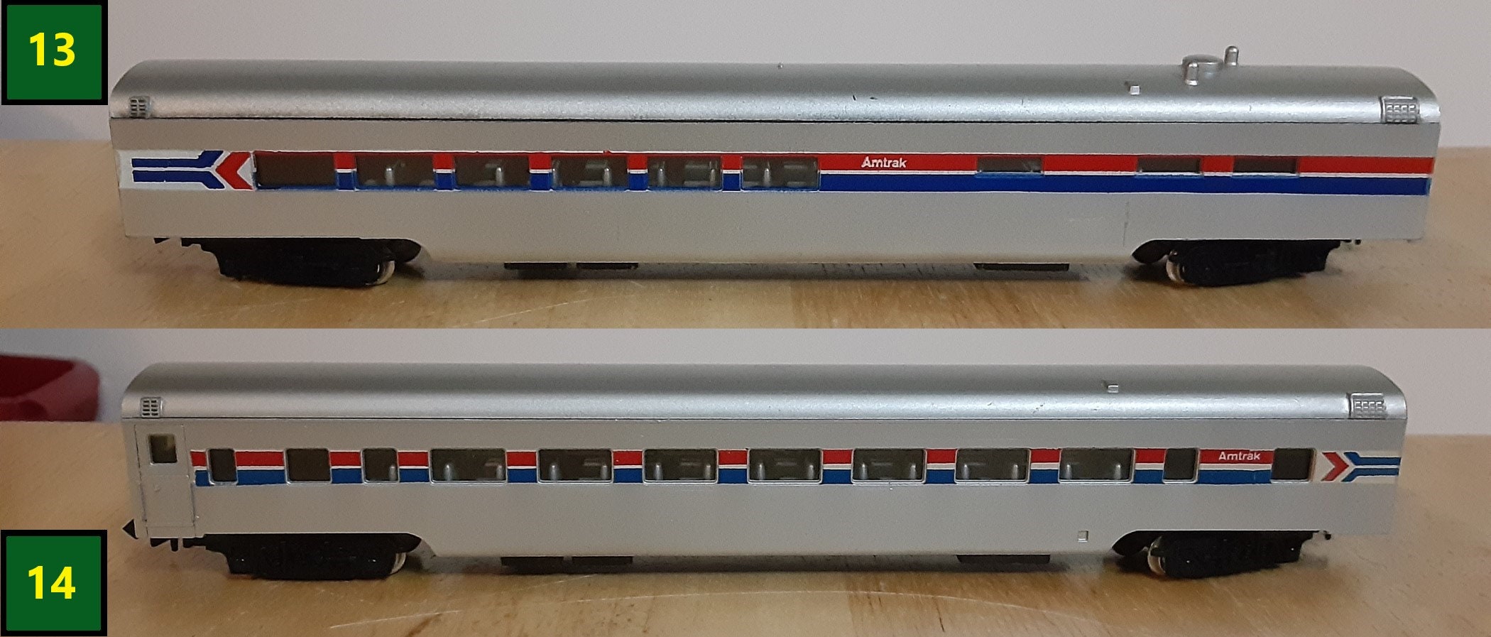 Collection of N Gauge Amtrak Engines & Cars - Etsy