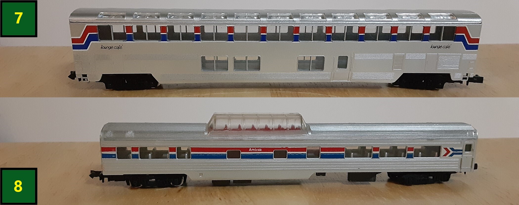 Collection of N Gauge Amtrak Engines & Cars - Etsy