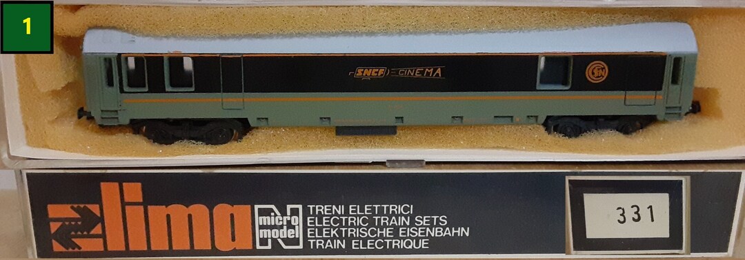 Set of N Gauge European Passenger Train Cars - Etsy