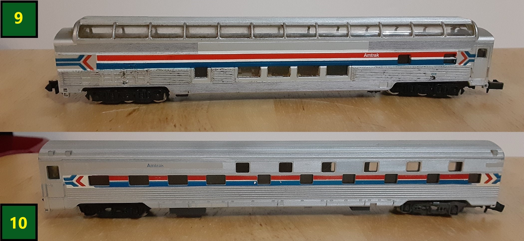 Collection of N Gauge Amtrak Engines & Cars - Etsy