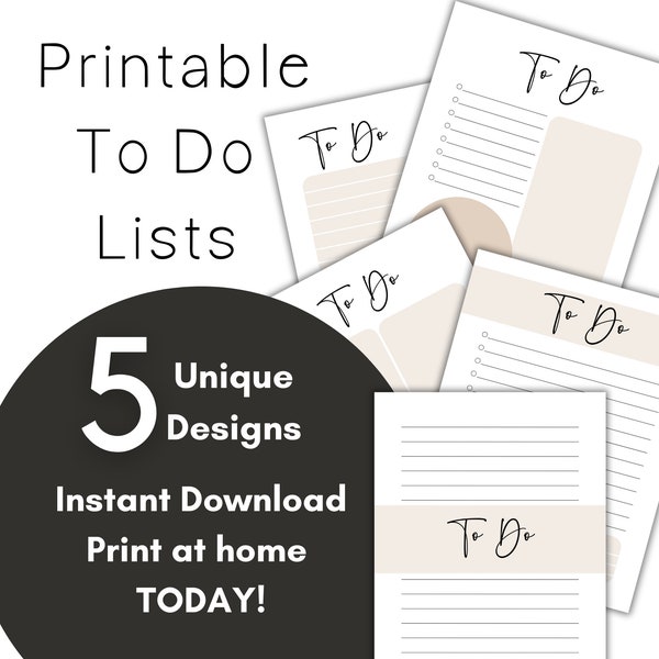 To Do List - Etsy