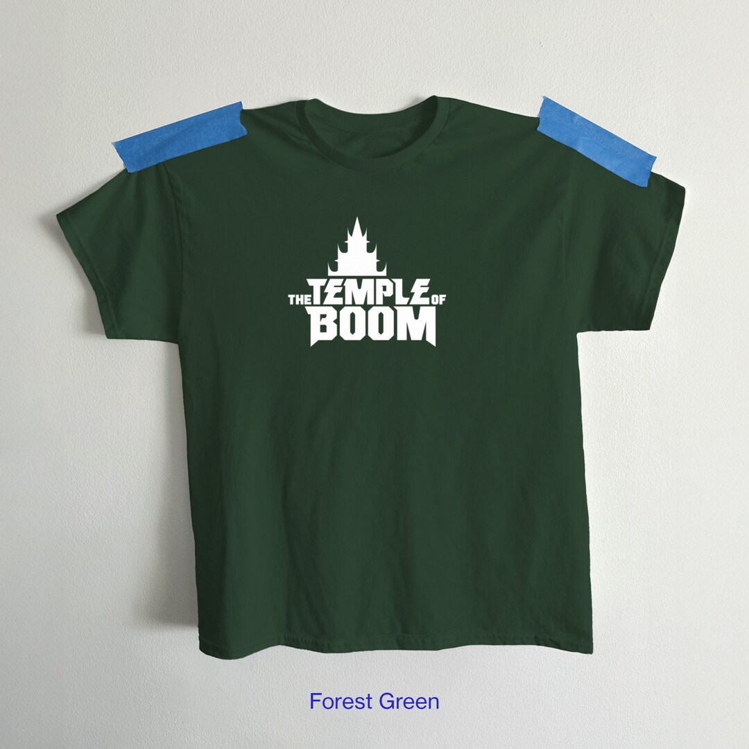 The Temple of Boom Shirt, Hollywood Record Store Tee, Drum N Bass Merch ...