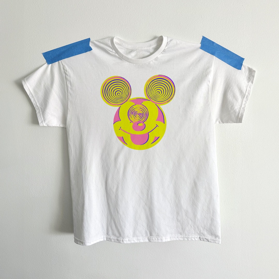 Mickey Mouse Rave Shirt, 90s Steamboat Willie Tee - Etsy