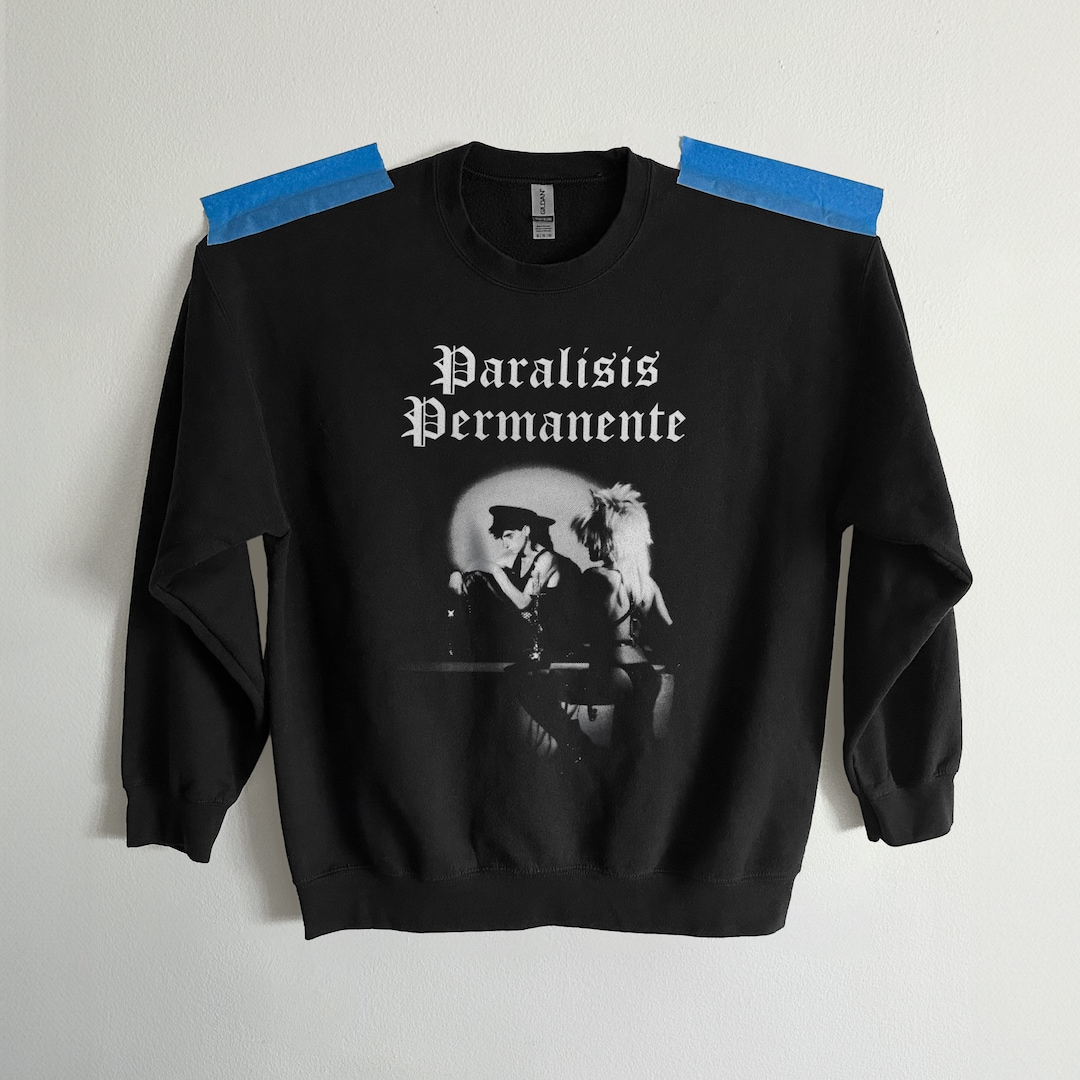 Paralisis Permanente Sweater, Spanish Post-punk Sweatshirt, Death Rock ...