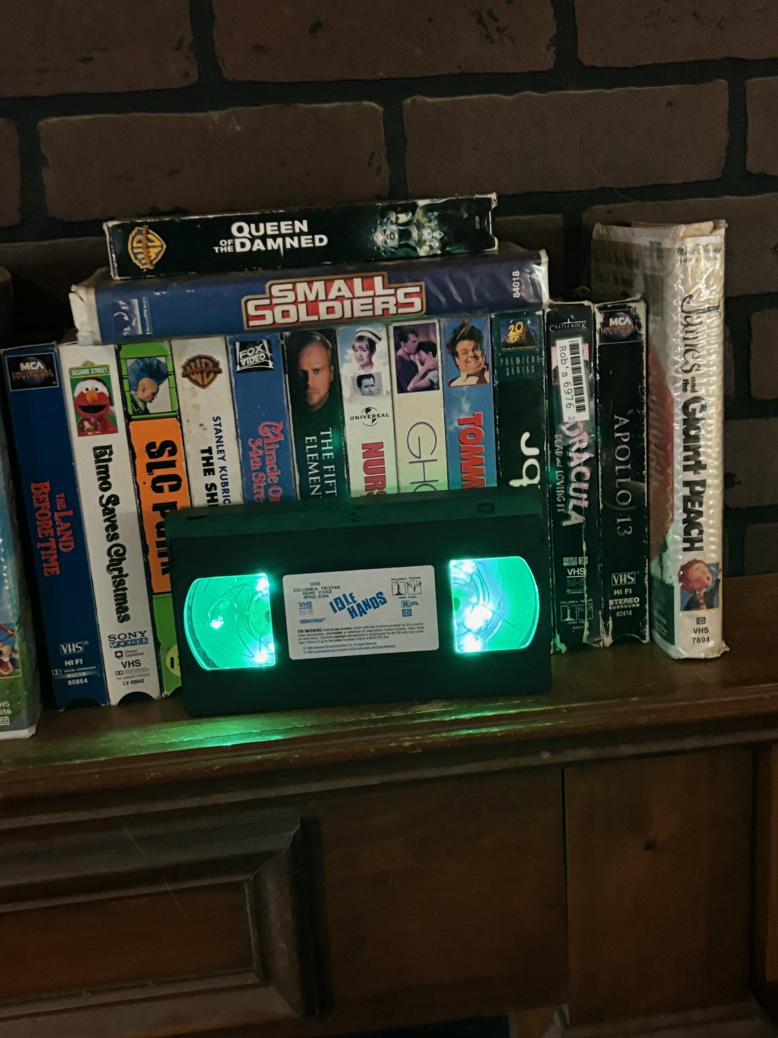 Retro VHS Tape Night Light: Upcycled LED Table Lamp - Etsy