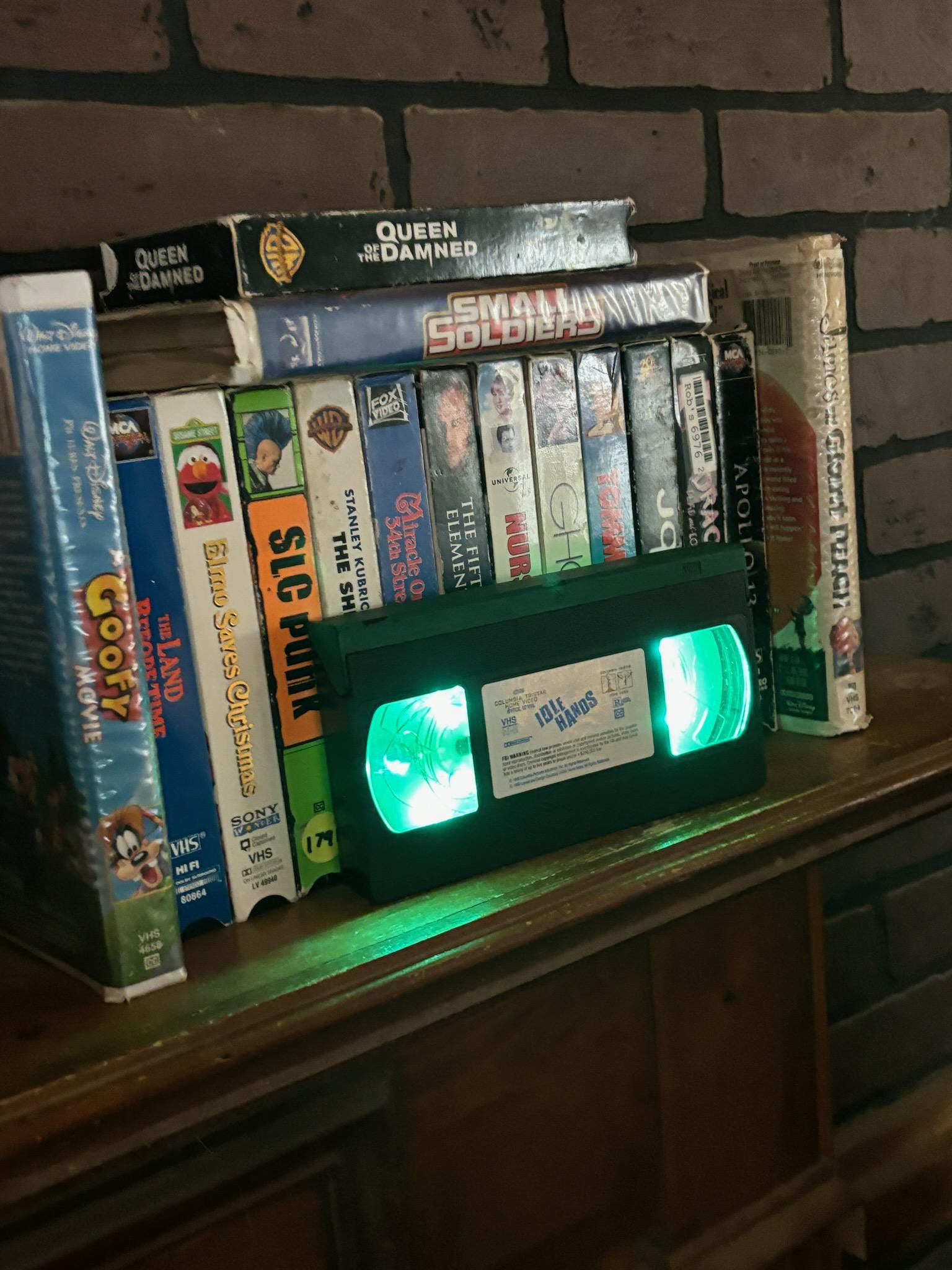 Retro VHS Tape Night Light: Upcycled LED Table Lamp - Etsy