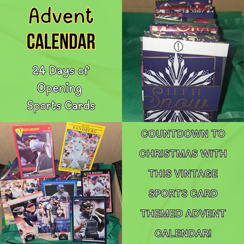 Sports Advent Calendar - Etsy