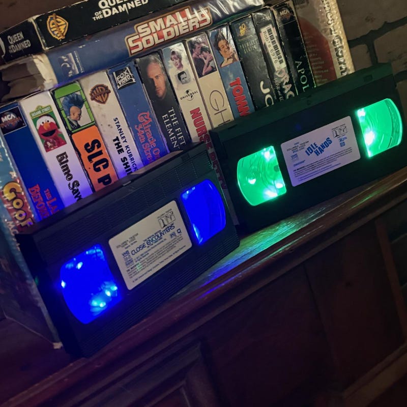 Vhs Lamp Horror - Etsy
