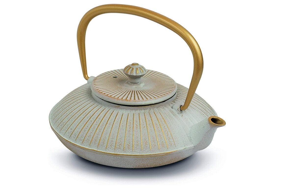 Cast Iron Tea Pot - Etsy