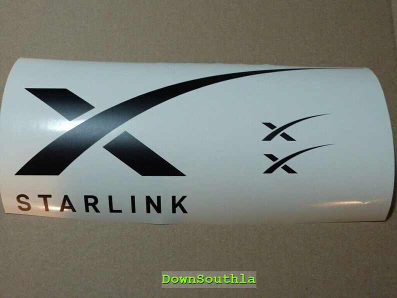 Custom Starlink Satellite Vinyl Decal - Etsy