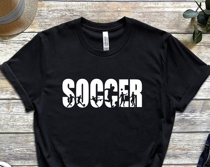 Retro Soccer T-shirt, Soccer Fan Shirt, Soccer Player Sweatshirt ...
