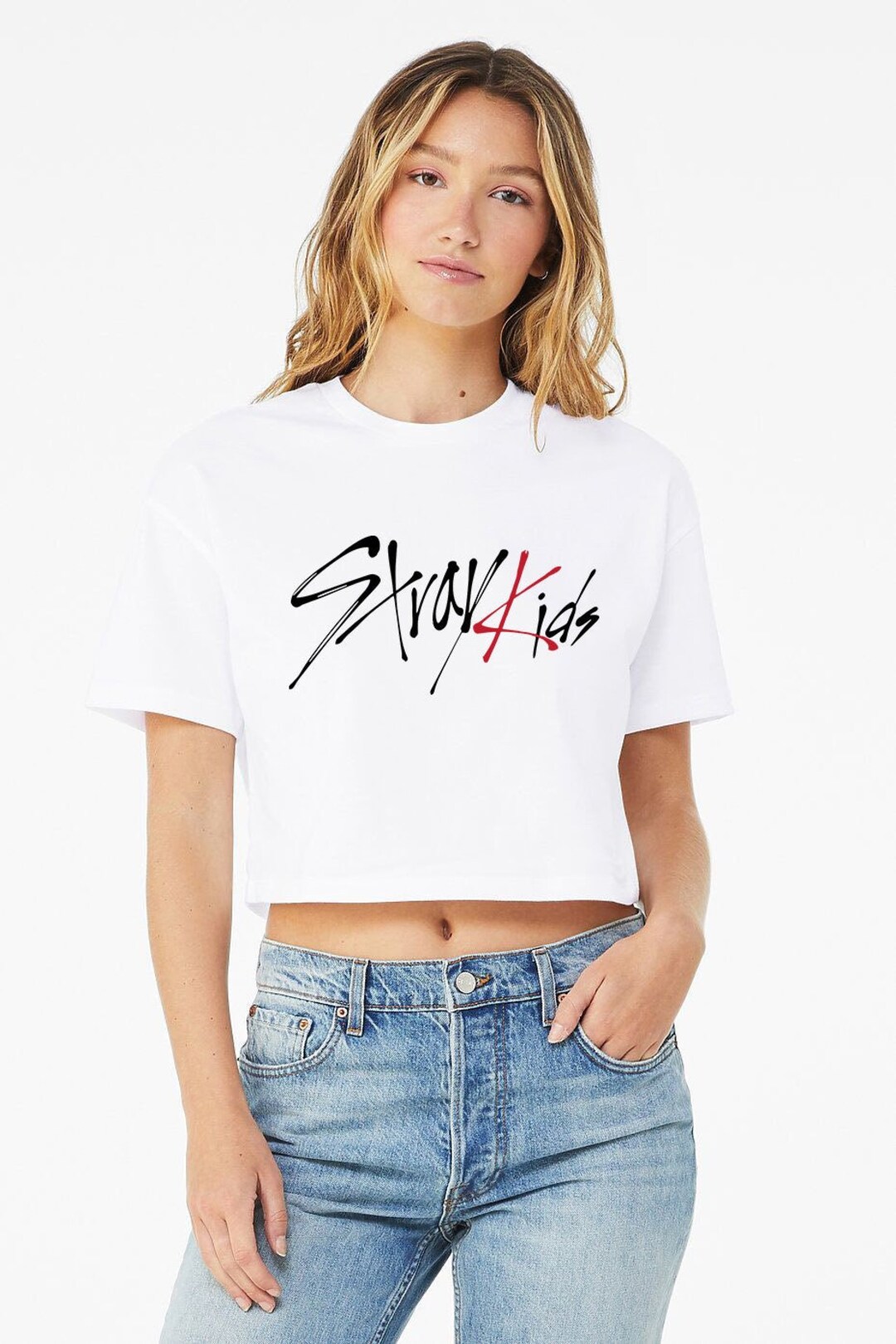 Stray Kids Crop, Stray Kids Logo Shirt, SKZ Crop Tank, Stray Kids Kpop ...