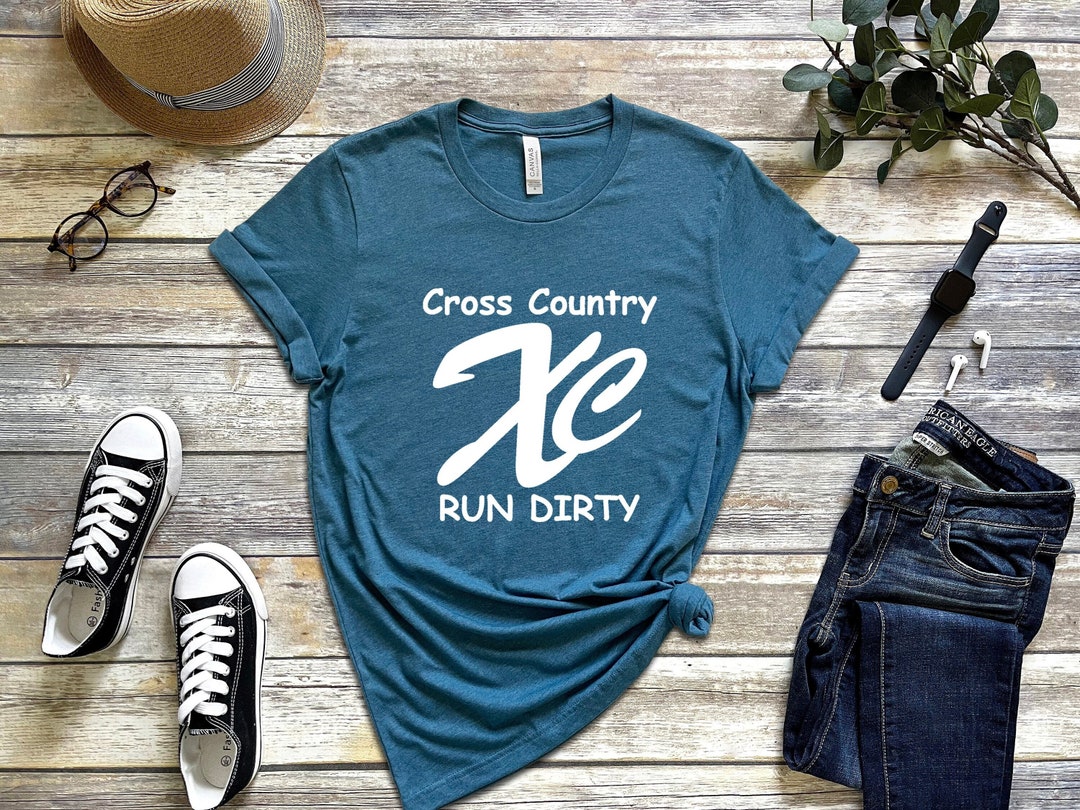 Cross Country Run Dirty Shirt, XC Cross Country T-shirt, Run Shirt ...