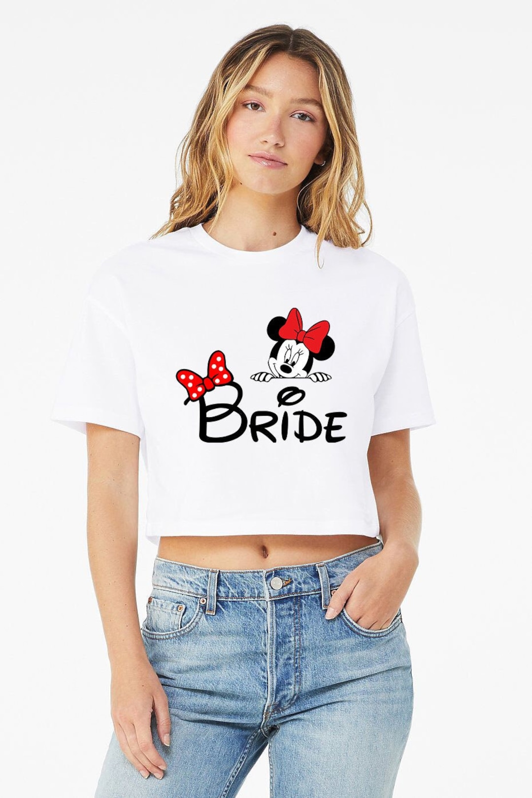 Bride Crop Top, Bride Crop Shirt, Disney Bride Shirt, Bride Tank Crop ...