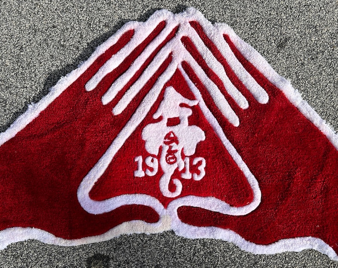 Delta Sigma Theta Rug - Etsy