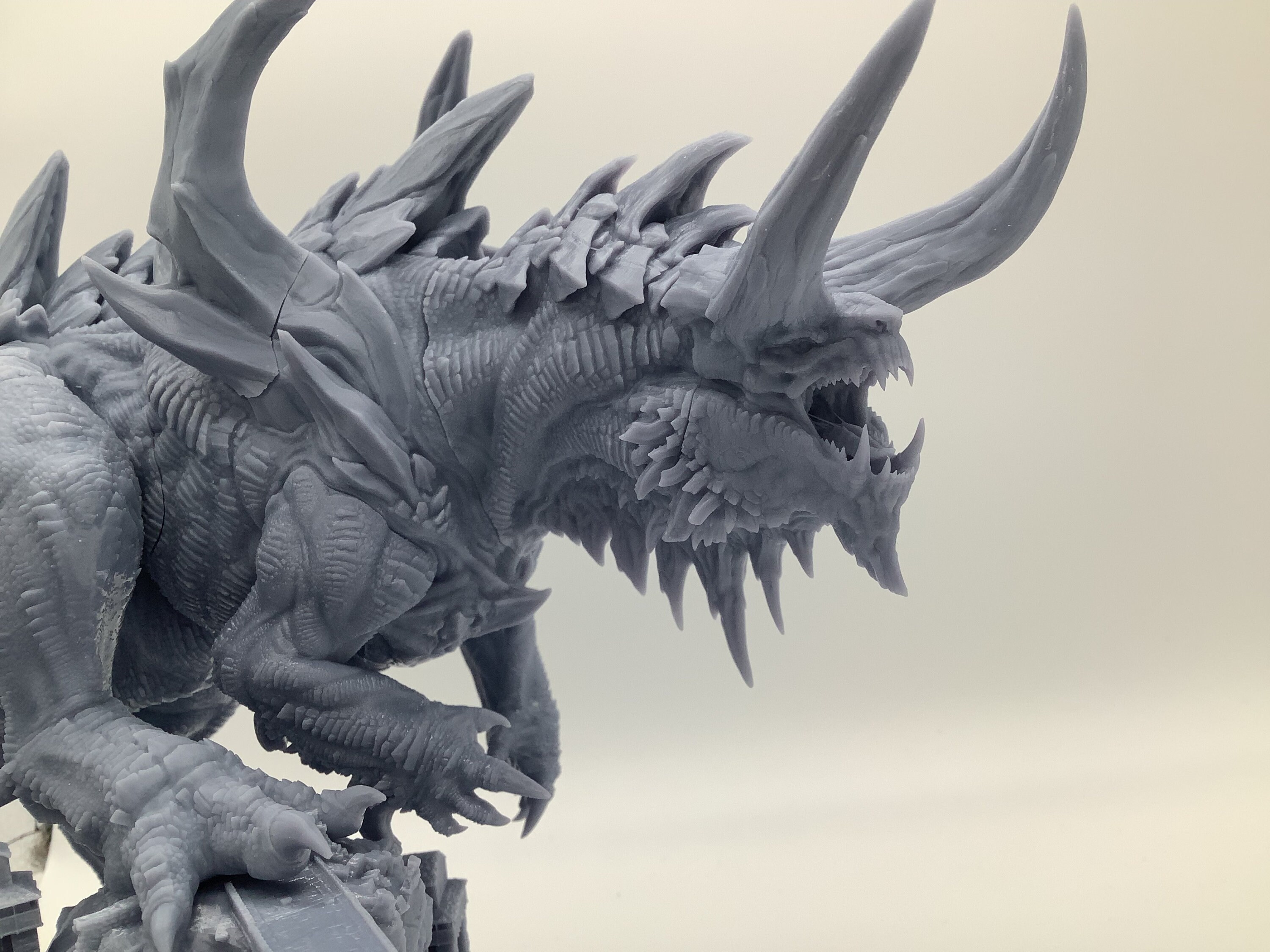 Titan Tarrasque 3D Miniature for Tabletop Gaming Lord of the Print - Etsy