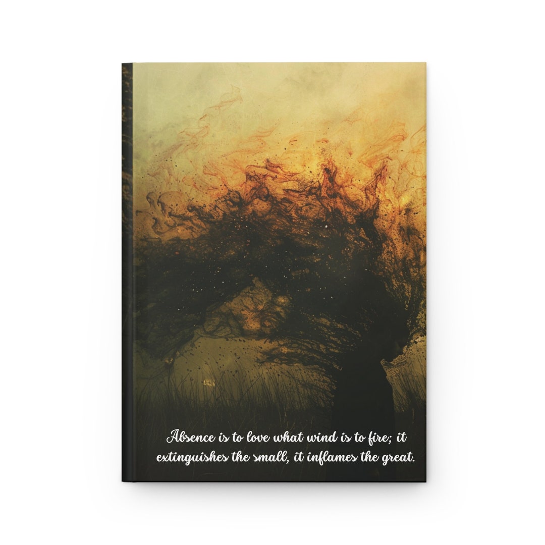 Absence is to Love III Hardcover Journal - Love and Loss Series, 150 ...