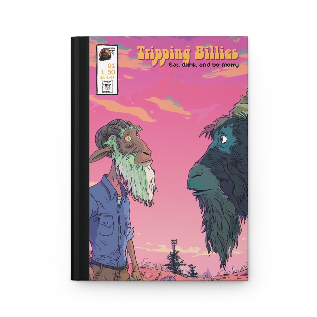 Dave Matthews Band Tripping Billies Hardcover Journal - Fun Fan Art ...