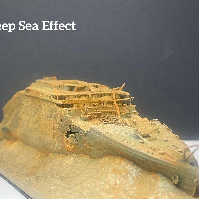 Titanic Wrecked - Etsy