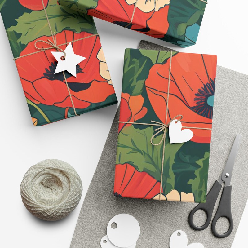 Paper Poppies - Etsy