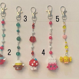 Shopkins Custom Keychains Can Be Made Into a Phone Charm Upon Request ...